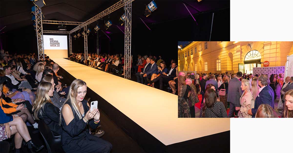 MQ Vienna Fashion Week opened with an illustrious event for the runway ...