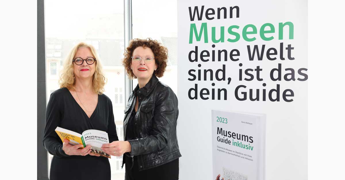 Practical directory 'Museums Guide inklusiv' lists Austrian museums ...