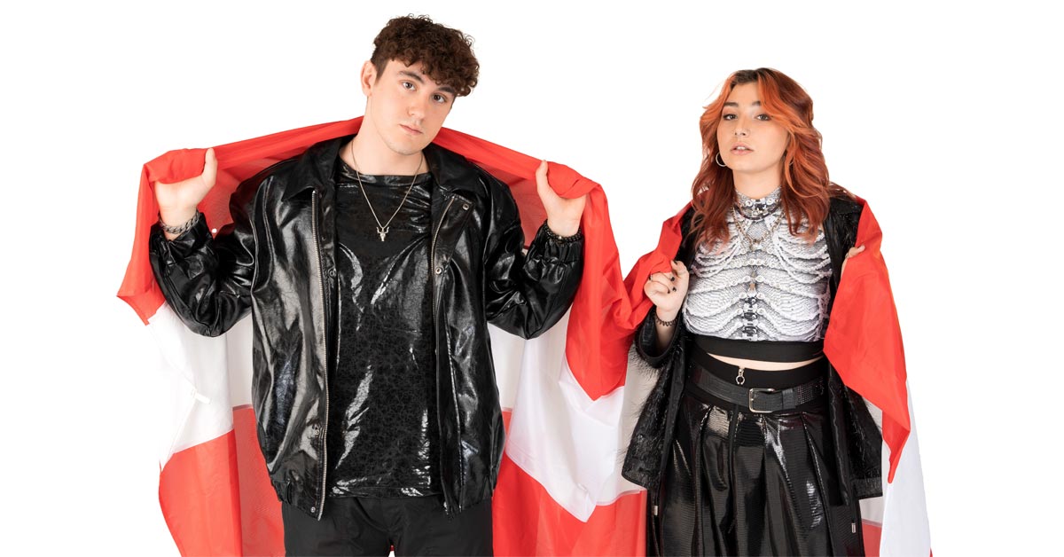 Preview of the stage outfits of the representatives of Austria LUM!X ...